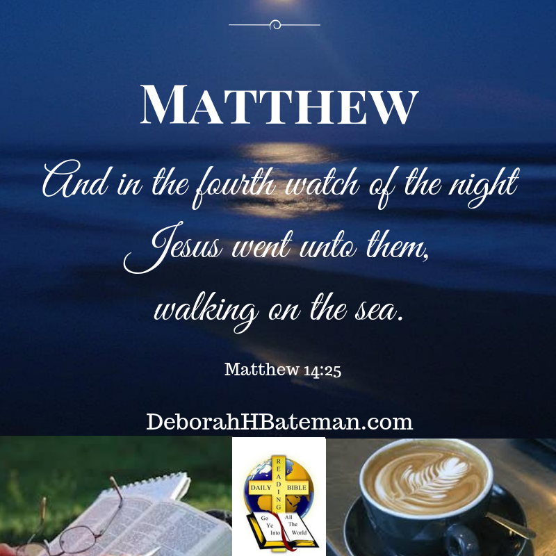 Daily Bible Reading “Jesus Walks on the Water” (Matthew 14:22-36 ...