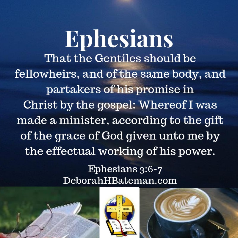 Daily Bible Reading "The Gift of the Grace of God" (Ephesians 3:1-12 ...