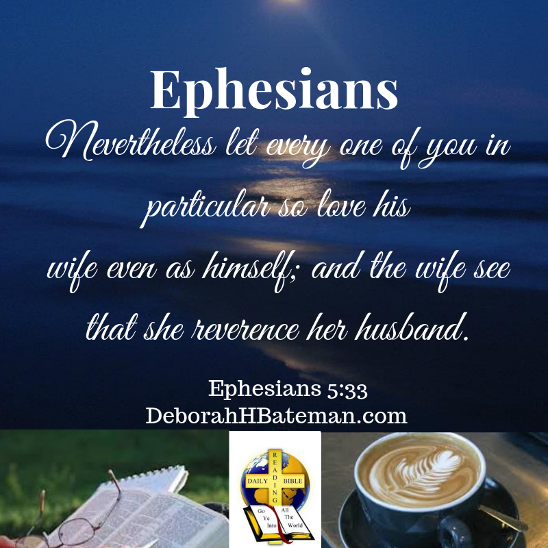 Daily Bible Reading "The Husband-Wife Relationship" (Ephesians 5:17-33 ...